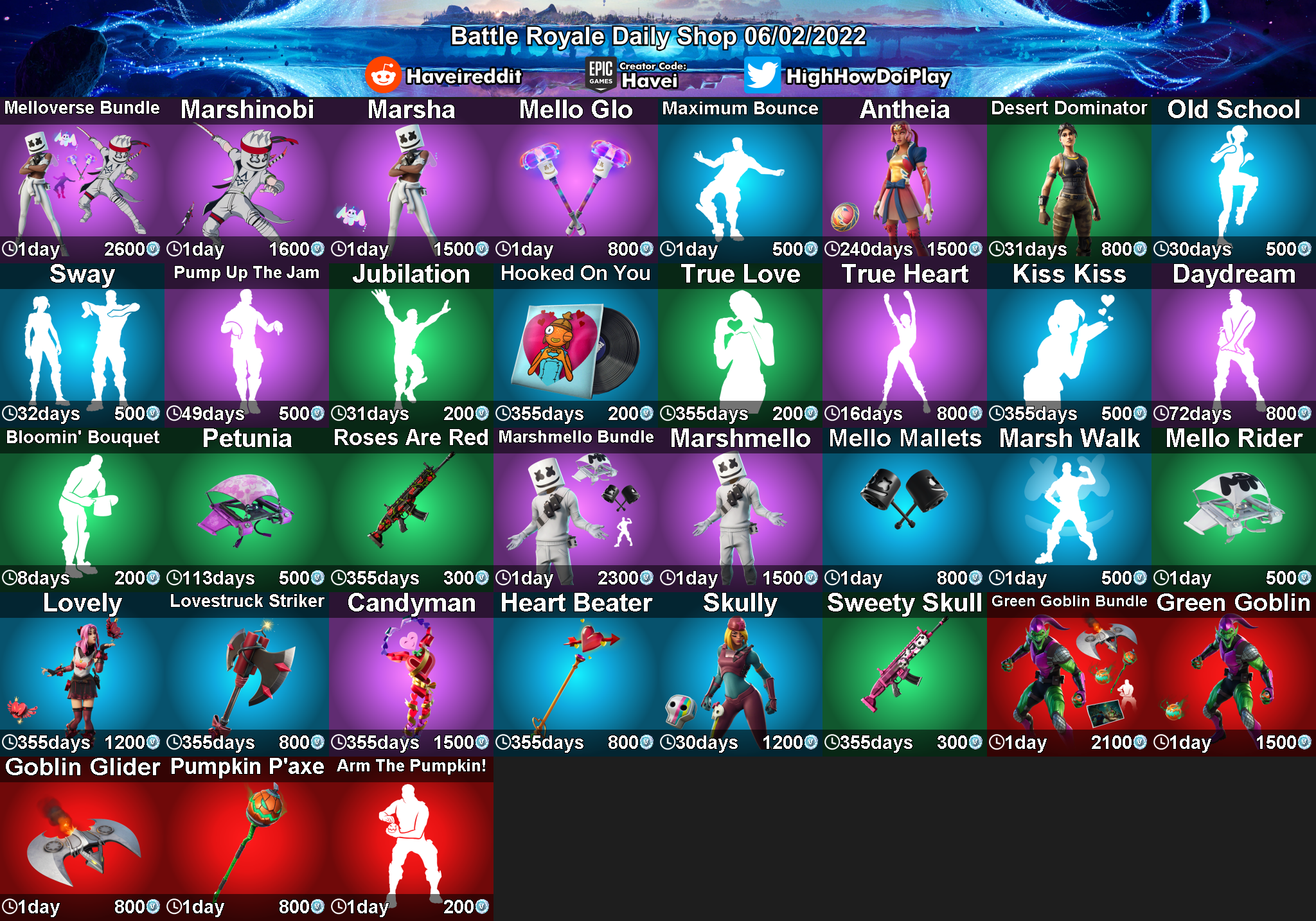 3671 best Daily Shop images on Pholder | Fort Nite BR, Fortnite Switch ...