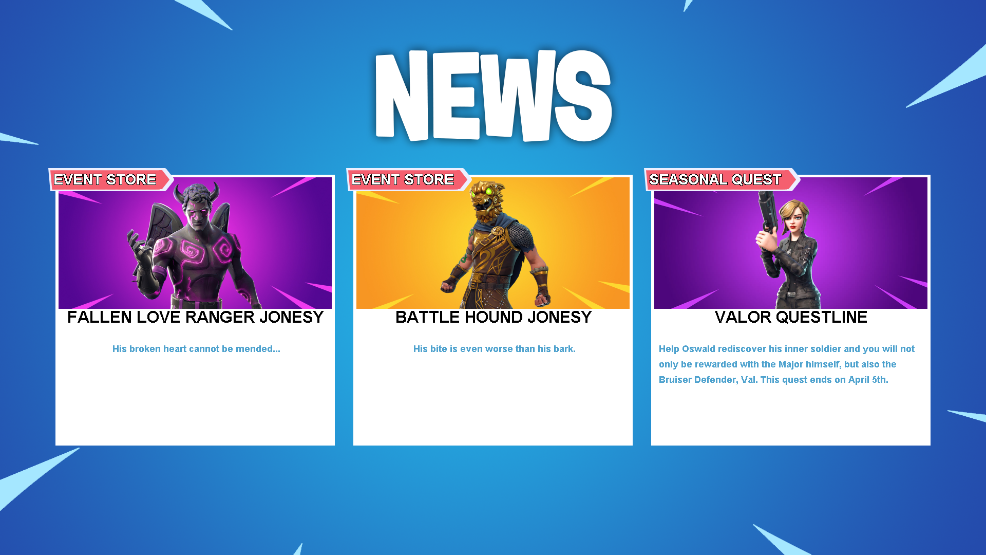 In-Game News (2023-3-8) : r/FORTnITE